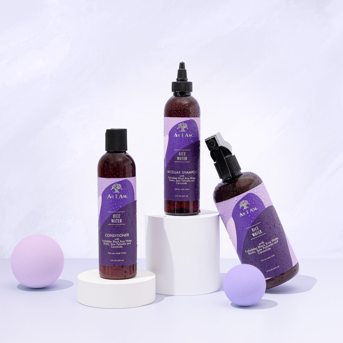 Rice Water, Shampoo, and Conditioner – as i am