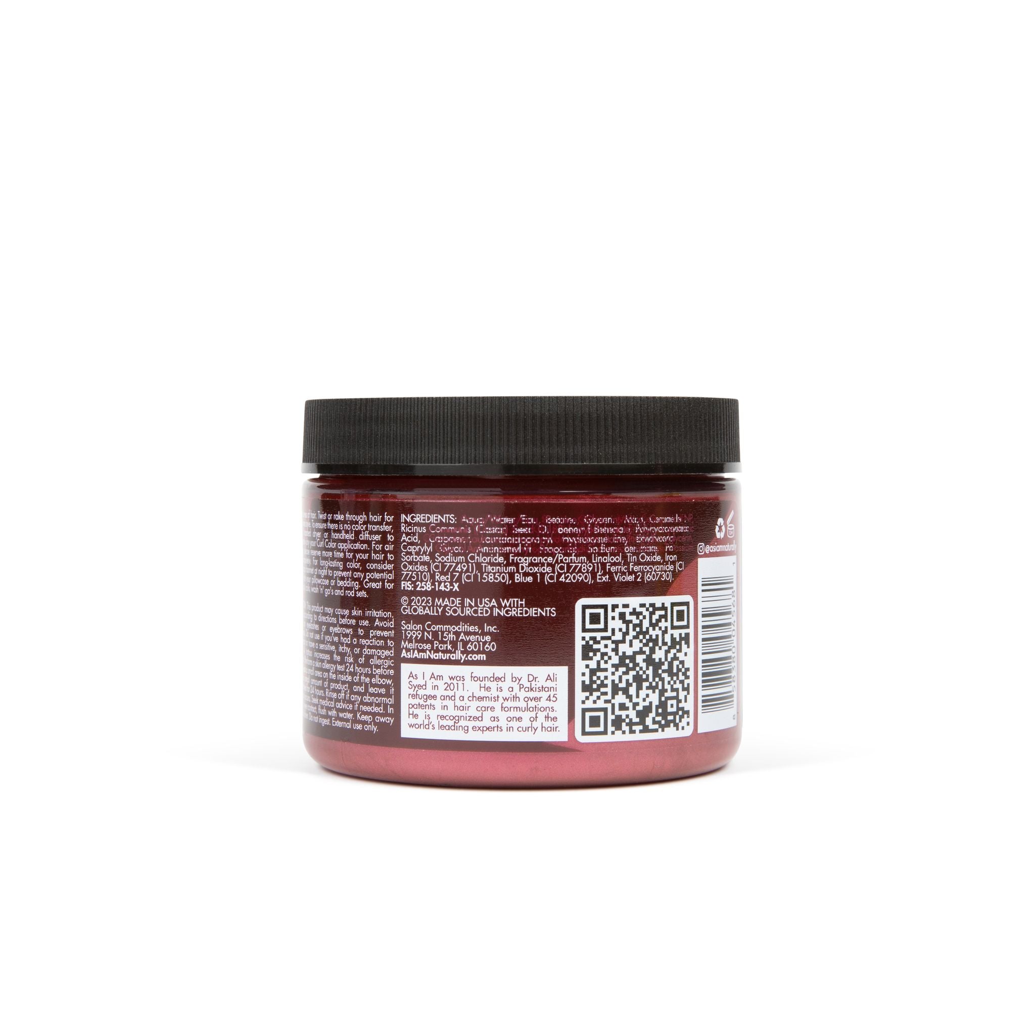 Curl Color Burgundy – as i am