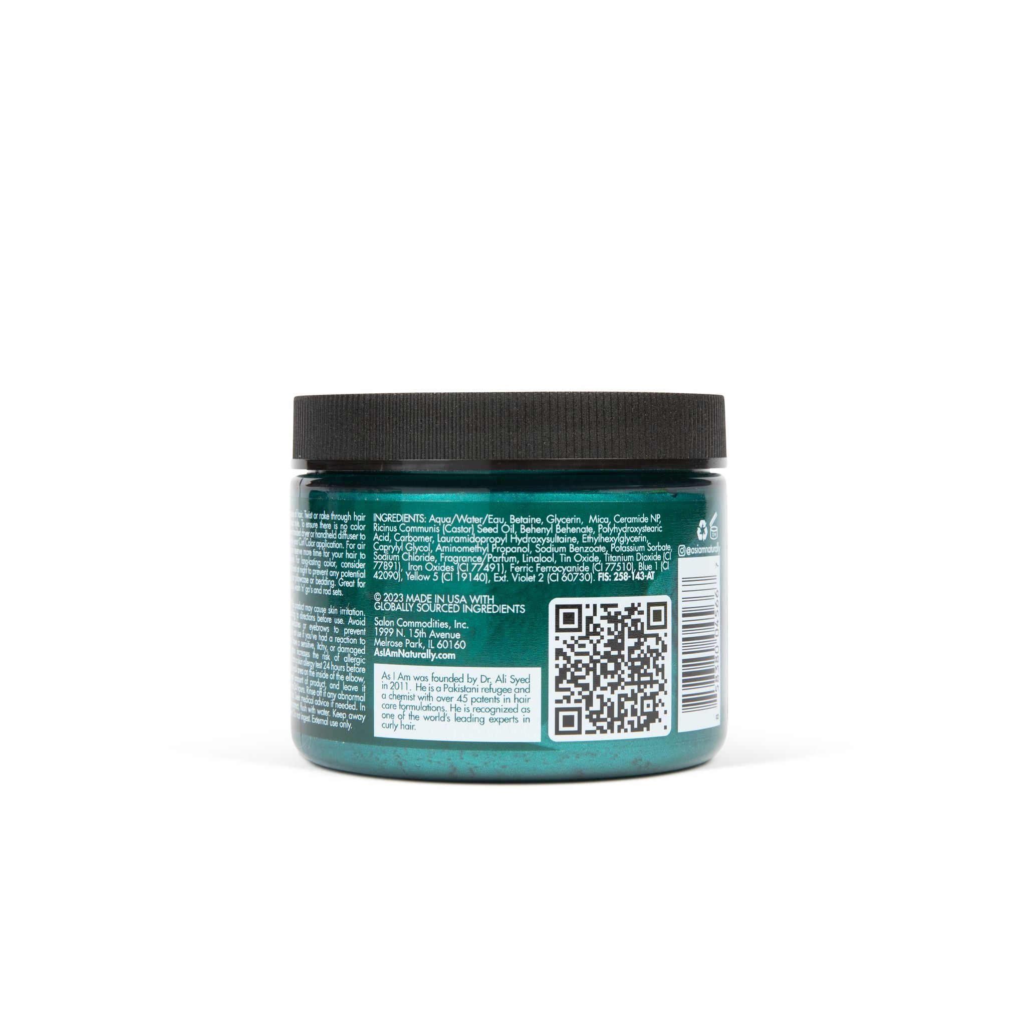 Curl Color Dark Teal Green – as i am