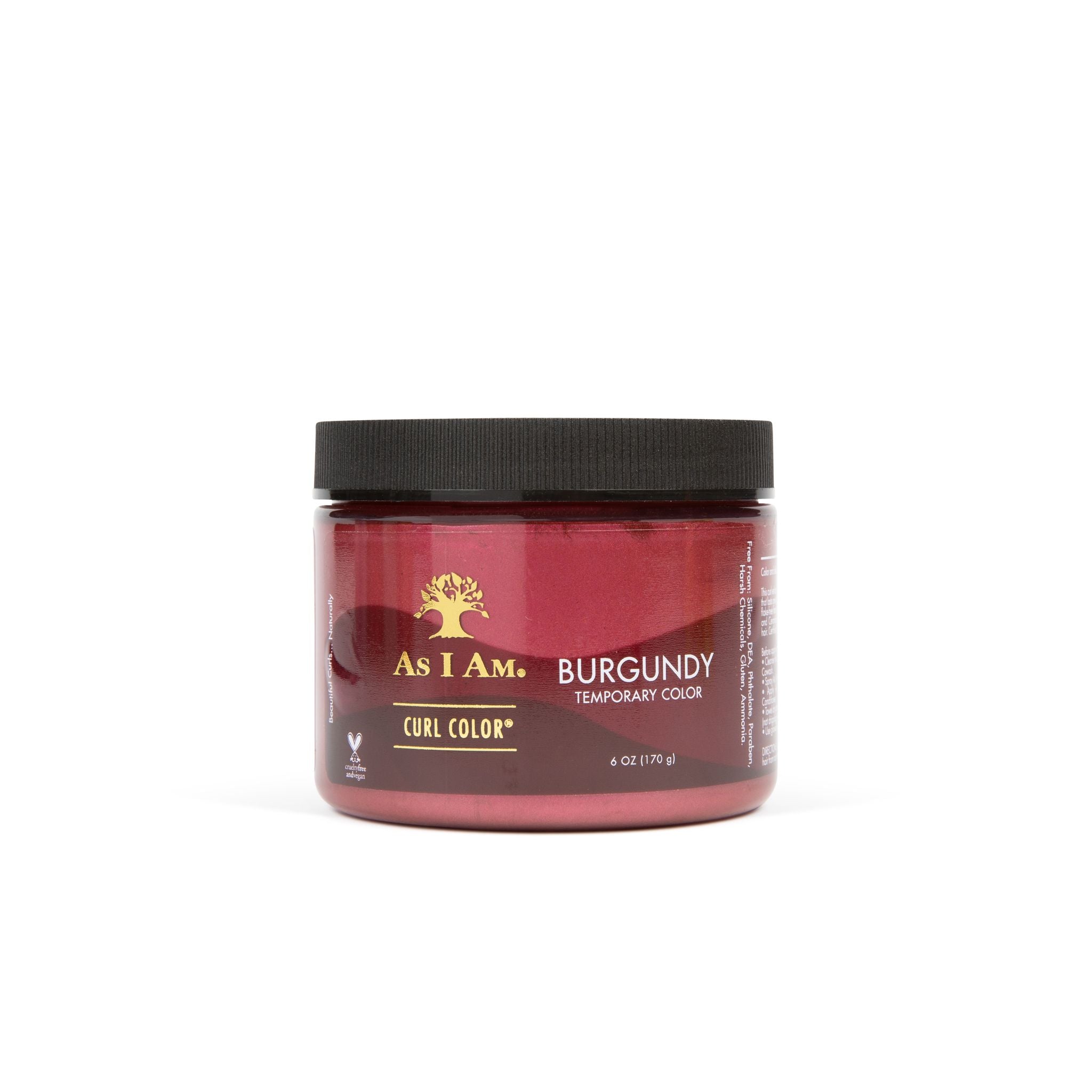 Curl Color Burgundy – as i am