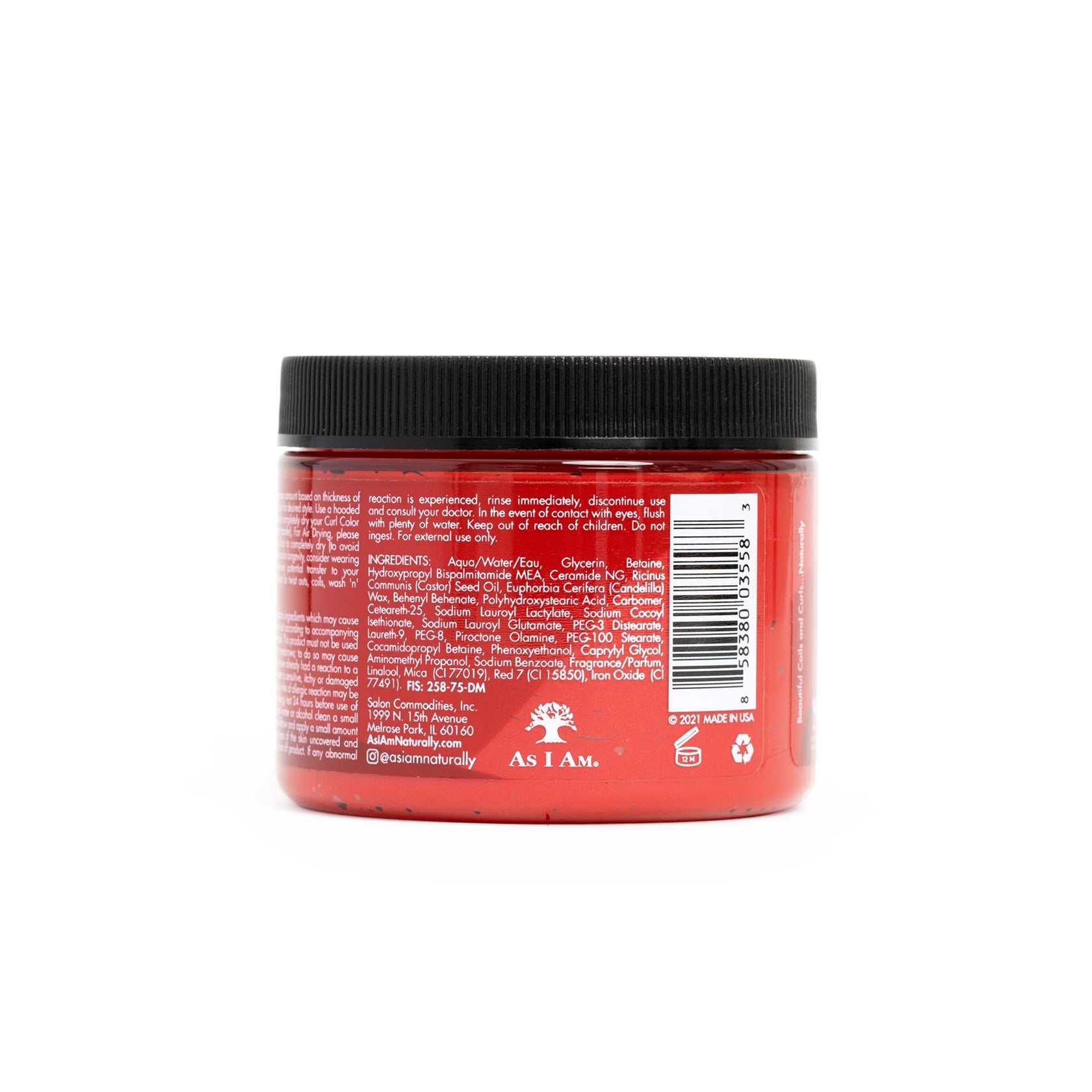 Curl Color Hot Red - As I Am – as i am